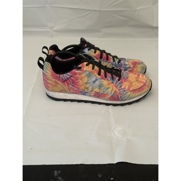 Merrell | Shoes | Merrell Suede Rainbow Tiedye Alpine Sneakers Shoes M ...